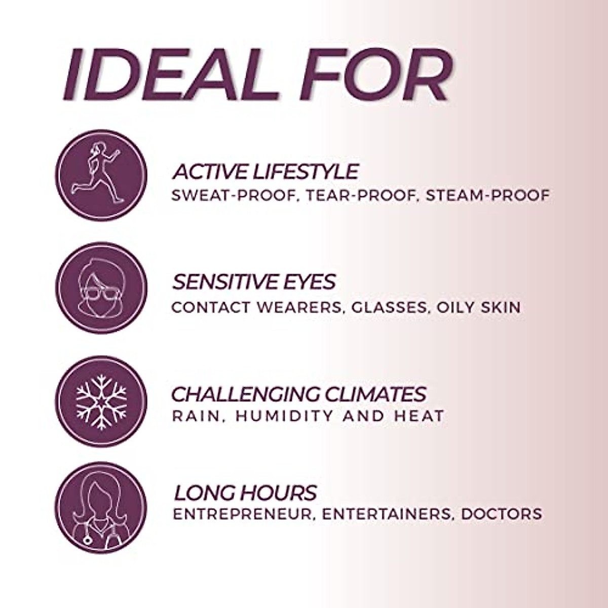 Blinc Amplified Tubing Mascara, Ultra-Longwearing Washable Mascara, Soft-Glam Volumizing, Lengthening and Defining Mascara, Gluten-Free and Cruelty-Free, Black, 9mL / 0.30 Fl. OZ