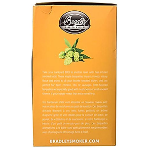 Bradley Smoker Bisquettes for Grilling and BBQ, Beer Premium Blend, 48 Pack