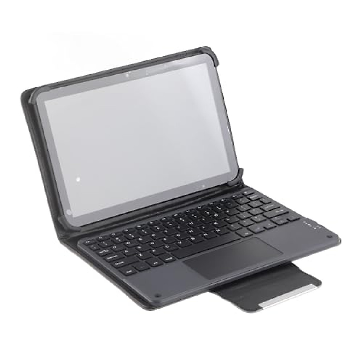 Luqeeg 2 in 1 Tablet, Black 5GWIFI 16MP Rear Camera 10.1 Inch Tablet PC 8GB RAM 256GB ROM 4G Network (US Plug)