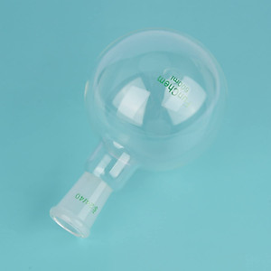 FunChem Single Neck 1 Neck Round Bottom Flask RBF, Glass Boiling Flask with 24/40 Standard Taper Outer Joint (500 mL)