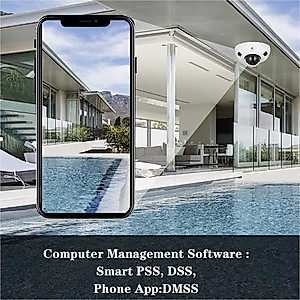 EmpireTech 5MP 1/2.7" CMOS Starlight AI IR Mini Dome Smart IP POE Camera,SMD 4.0, AI SSA,IP67 Weatherproof,Vehicle and Human Detection,Built-in Mic, Edge Camera Fixed Lens IPC-E35IR-AS S2 2.8mm