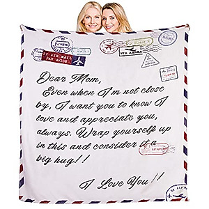 CUTEUP Mother Gifts for Mom-Birthday Mother s Day Gifts from Daughter Son, Relaxing Spa Gift Basket Set for Mom Sister Friend Happy Birthday Bath Set Gift, Great White Blanket Gifts for Women Mom