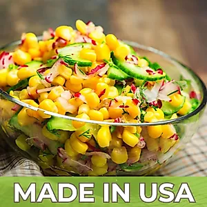 Nutristore Freeze Dried Corn | Premium Quality Vegetables for Healthy Snack or Long Term Storage | Emergency Survival Canned Food Supply | Bulk #10 Can Veggies | 25 Year Shelf Life | Made in USA