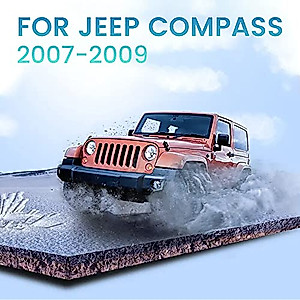 Android 11 [2GB+32GB] Car Radio Compatible for Jeep Patriot Compass 2007-2009, 10 Inch Touch Screen with GPS/FM/WiFi/USB, Support SWC, Wireless Carplay/Wired Android Auto