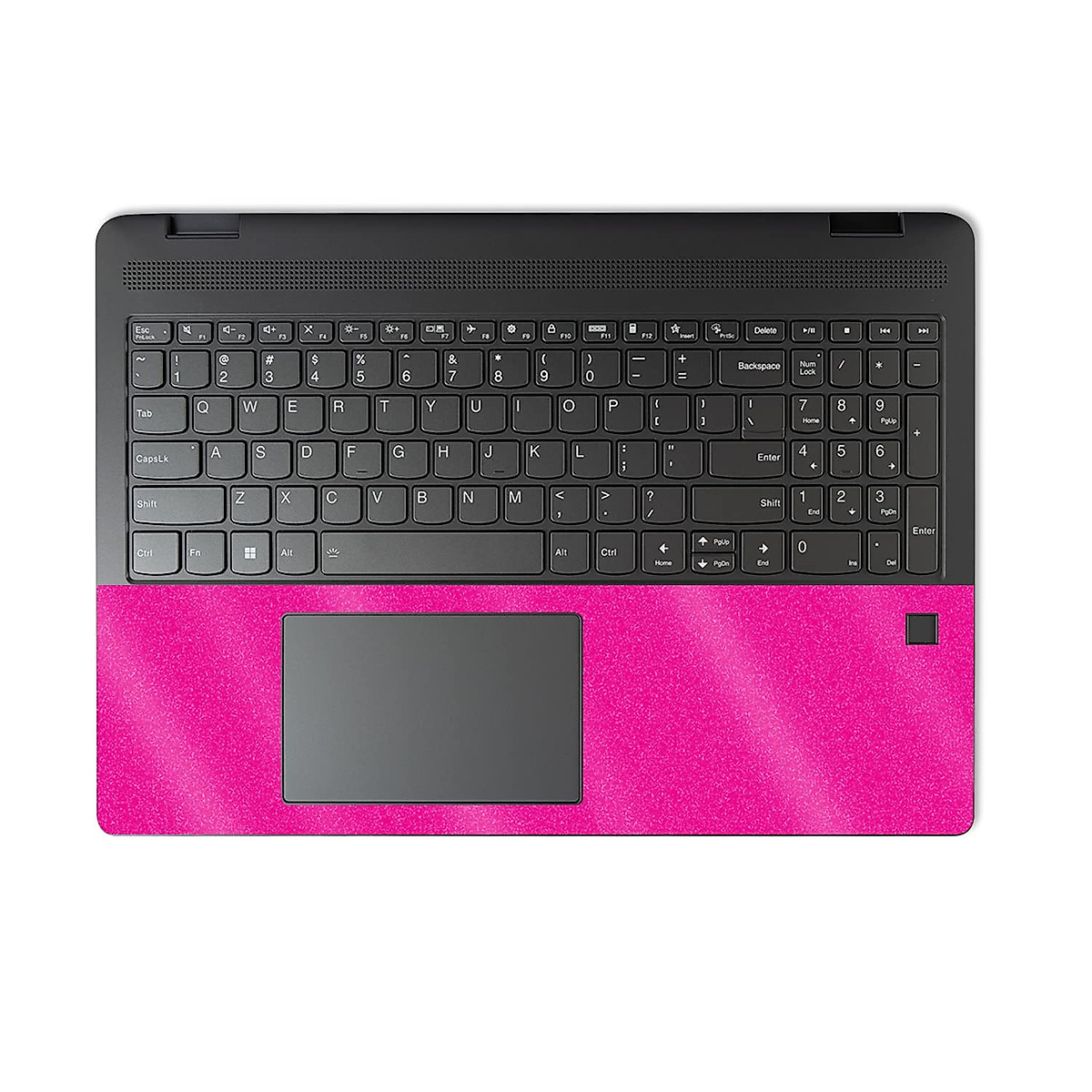 MightySkins Glossy Glitter Skin Compatible with Lenovo IdeaPad Flex 5 16" (2022) Full Wrap Kit - Solid Hot Pink | Protective, Durable High-Gloss Glitter Finish | Easy to Apply | Made in The USA