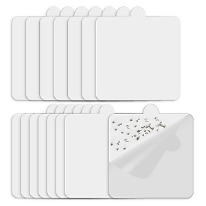 15 PCS 6" Flea Trap Refills Compatible with Terro T230 T231 Indoor Electric Flea Light Flea Trap and Flea Killer, Flea Trap Refill Discs Replacement Glue Boards