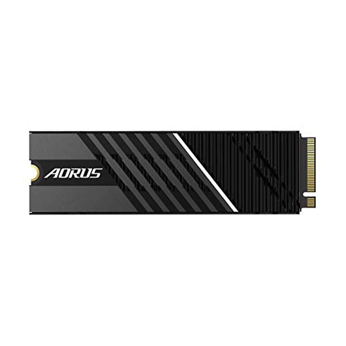 GIGABYTE AORUS Gen4 7000s SSD 2TB PCIe 4.0 NVMe M.2, Nanocarbon Coated Aluminum Heatsink, 3D TLC NAND, SSD- GP-AG70S2TB