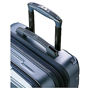 it luggage Prosperous 32" Hardside Checked 8 Wheel Expandable Spinner, Metallic Blue