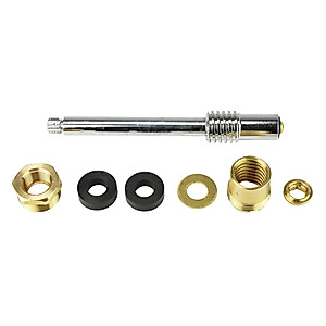 Danco 15396B 11I-9H/C Hot Cold Stem for Repcal/Crane Tub/Shower Faucets with Bonnet & Locknut, Brass