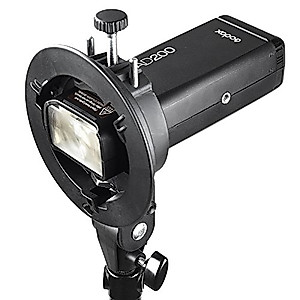 GODOX AD200 TTL 2.4G HSS 1/8000s Pocket Flash Light Double Head 200Ws with 2900mAh Lithium Battery Strobe Flash