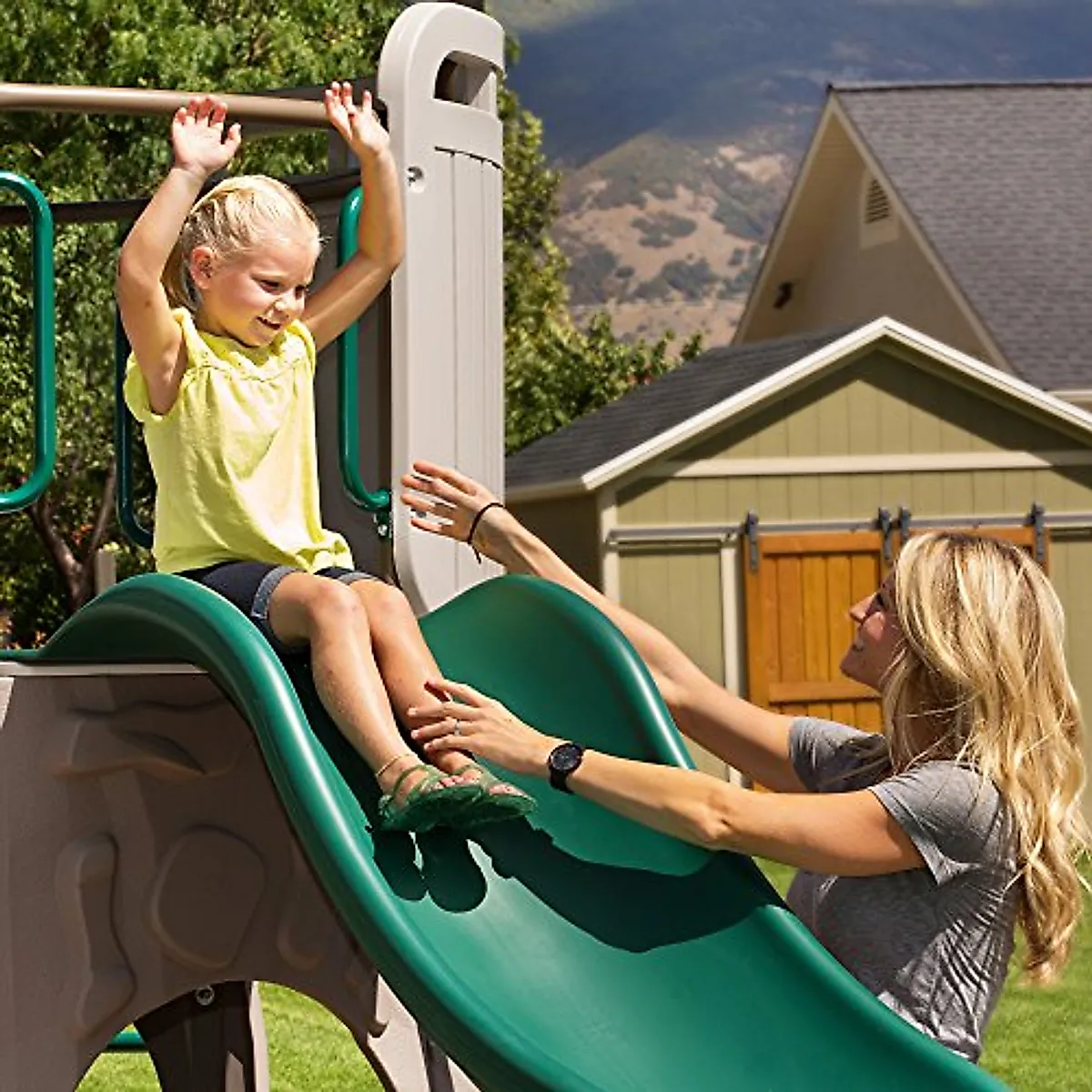Lifetime Adventure Tower Swing Set - Earthtone (290633)