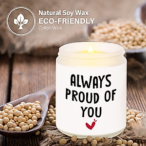 Afterprints Scented Candles - Graduation Gifts for Her/Him, Congratulations Gifts for Women, Proud of You Gifts for Her, New Job, Promotion, Encouragement Present