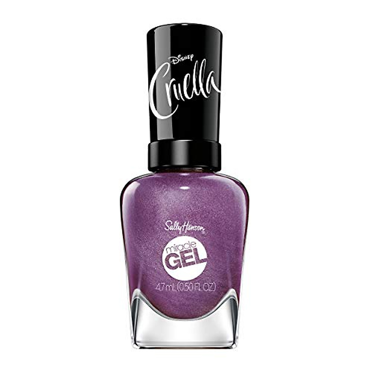 Sally Hansen Miracle Gel and Disney’s Cruella Collection, 863 Fame & Fortune, 0.5 Fl Oz