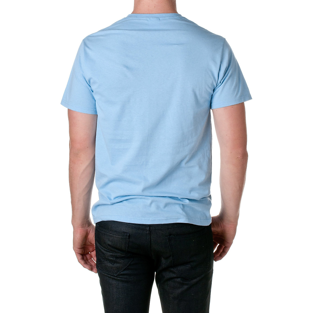 Fruit of the Loom Adult 5 oz. HD Cotton™ T-Shirt L Light Blue