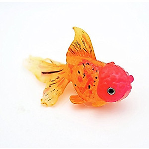 HOT Item! Decor Goldfish Aquarium Decoration Artificial Glowing Effect Fish Tank Glow in The Dark Ornament (M, D)