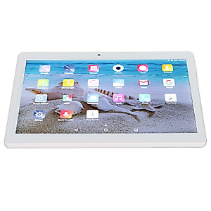 Yunseity 10 Inch 1080P IPS Screen Tablet, Octa Core CPU Gaming Tablet, 2GB RAM 32GB ROM 128G Expandable Reading Tablet Supports Dual SIM Cards, Display (Gold)