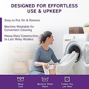 RV Bunk Waterproof Mattress Protector (30" Wx75 L) - Fitted Sheet Style - Cot Size Hypoallergenic Premium Quality Cover Protects Against Dust, Allergies