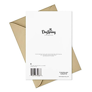 Hallmark Dayspring Religious Sympathy Card for Loss of Father (Comfort & Peace)