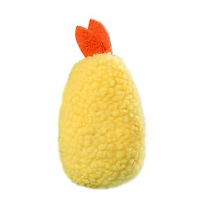 HUONIU Interactive Plush Dog Toy with Sound - Shrimp Shaped, Tough Chew Toy for Small to Medium Dogs, Ideal for Play and Dental Health