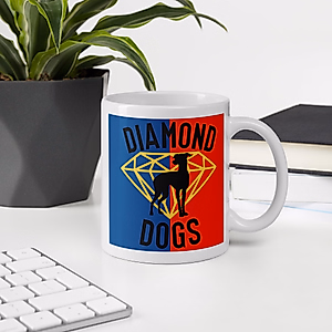 Diamond Dogs Coffee Mug, Lasso Inspired Coffee Mug, Diamond Dogs Unite, Roy Kent, Higgins, Coach Beard, Coach Nate, Lasso Coffee Mug, Lasso Mug……
