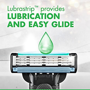 Gillette Mach3 Men's Disposable Razor, Sensitive, 6 Razors