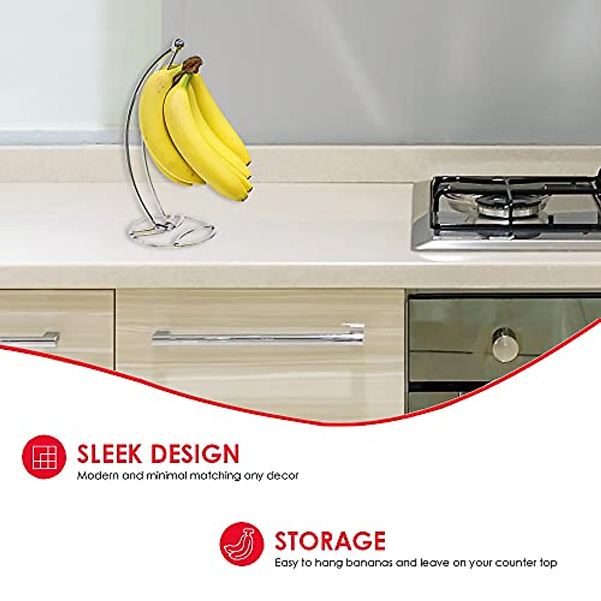 Home Basics Flat Wire Hanger Banana Tree