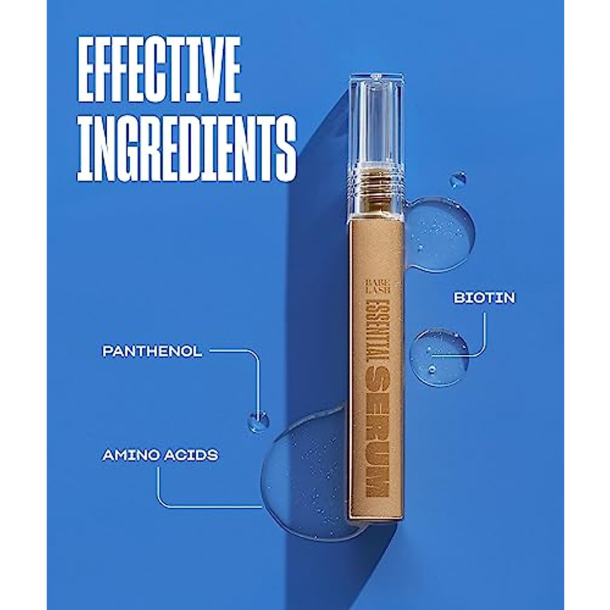 Babe Original Lash Serum - Fuller & Longer Looking Eyelashes, Lash Enhancing Serum, for Natural Lashes and Lash Extensions, 1mL, Starter Supply…