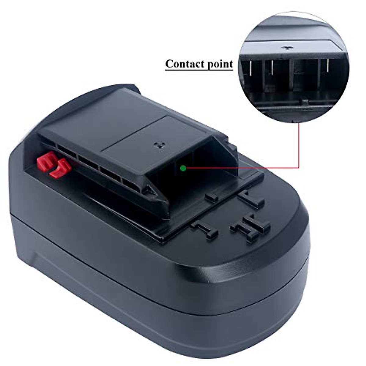 Epowon 2Packs 18-Volt Ni-Cd Battery 3600mAh Replacement for SKIL SB18C SB18A SB18B 2810 2888 2895 2897 2898 4570 5850 5995 7305 9350 Cordless Drill Tools