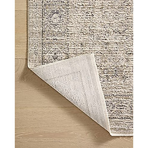 LOLOI Amber Lewis Alie Collection ALE-03 Taupe/Dove 11'-6'' x 15'-7'', 0.13'' Thick Area Rug