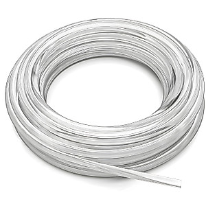 Lumpro 1/4'' Vinyl Sling Chair Spline Solid Awning Cord Replacement for Patio Fabric Chaise Lounge Outdoor Sling Chair Lawn Garden Pool Furniture Repair (25 Ft)