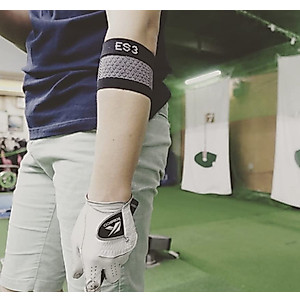 OrthoSleeve Elbow Brace ES3 Designed to Help with Tennis Elbow, Golfer's Elbow, General Elbow Pain, and Forearm Pain