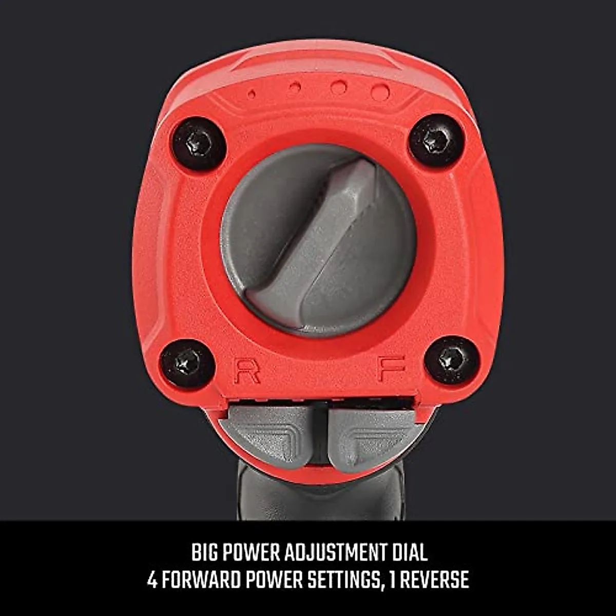 CRAFTSMAN 1/2-in 750 ft-lbs Air Impact Wrench, Composite Body, Variable Power Settings, 1/4-in NPT Air Inlet