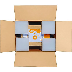 GIRtech USL Intermediate Fire Brick 2500F Pack of 6 Fire Bricks for Internal Lining Heating Units Insulating Warming layer for Fireplace, Steel Furnace, Wood Stove, Ceramic Oven Kiln, Blacksmith Forge