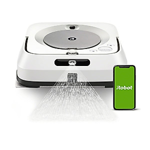 iRobot Roomba i7 7150 Wi-Fi Connected Robot Vacuum and Braava Jet m6 Robot Mop Bundle (2 Items)