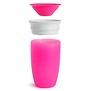 Munchkin® It's a Miracle! 360 Sippy Cup Gift Set, Includes 10oz & 14oz Miracle® 360 Cup, Pink/Purple