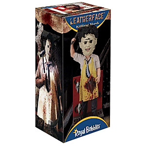 Royal Bobbles The Texas Chainsaw Massacre Leatherface Killing Mask Collectible Bobblehead Statue