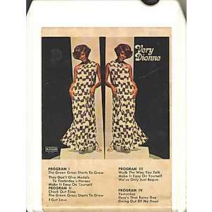 Dionne Warwick: Very Dionne -10655 8 Track Tape