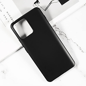 for Motorola ThinkPhone 5G Case, Soft TPU Back Cover Shockproof Silicone Bumper Anti-Fingerprints Full-Body Protective Case Cover for ThinkPhone by Motorola (6.60 Inch) (Black)