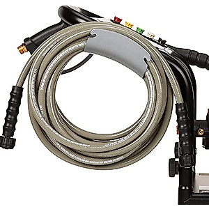 SIMPSON Cleaning PS3228 PowerShot 3300 PSI Gas Pressure Washer, 2.5 GPM, Honda GX200 Engine, Includes Spray Gun and Extension Wand, 5 QC Nozzle Tips, 5/16-inch x 25-foot MorFlex Hose