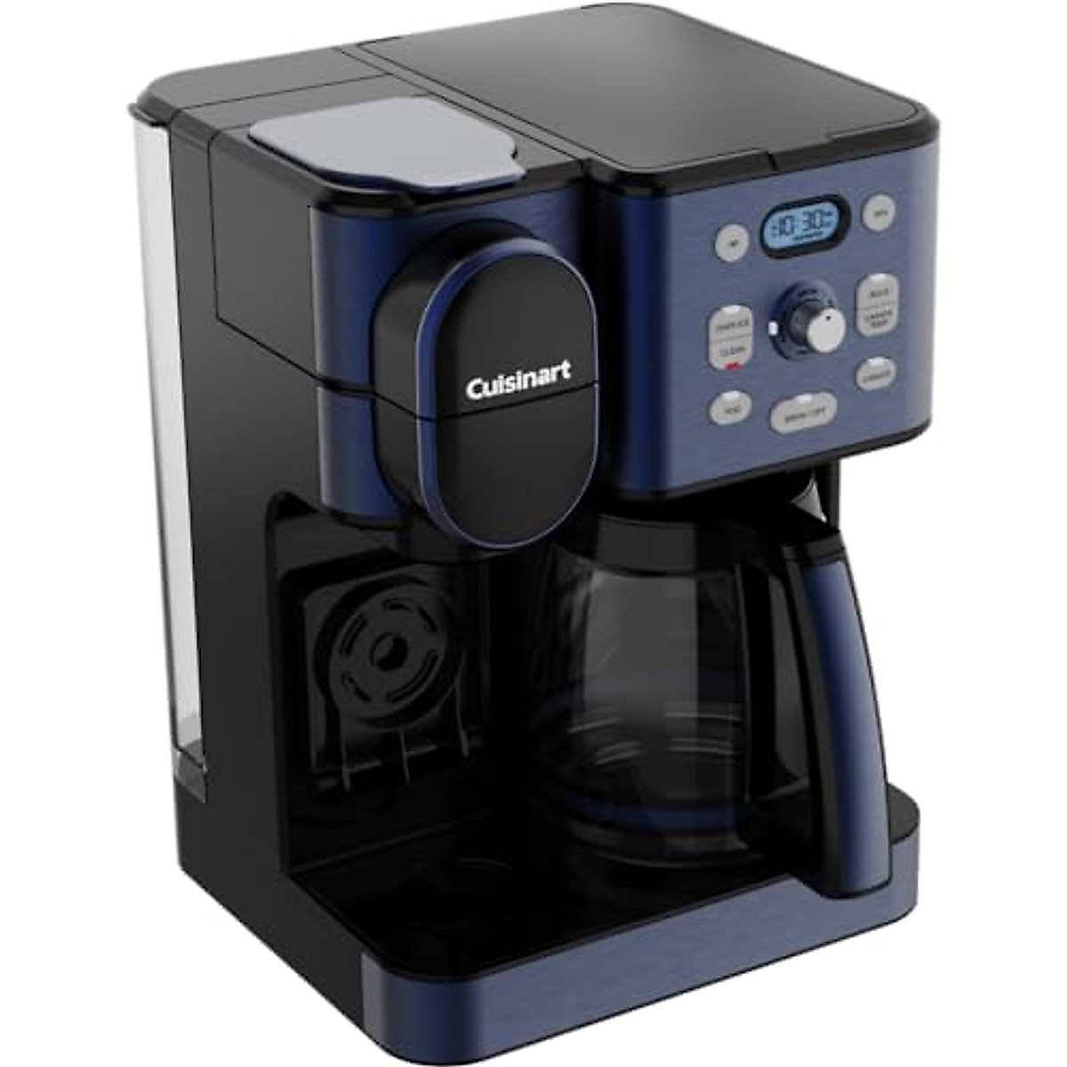 Cuisinart SS-16 Coffee Center 2-in-1 Coffeemaker and Single Serve Combo Brewer, Navy Blue Bundle with 1 Year CPS Enhanced Protection Pack