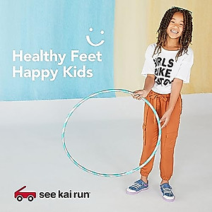 See Kai Run - Stevie II First Walker Shoe for Infants, Gray Jersey/Happy, Infant 4