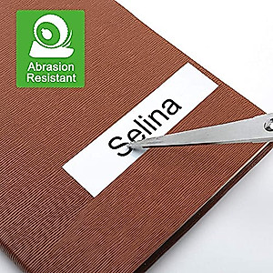 Compatible Label Tape Replacement for Brother Ptouch 18mm Label Tapes TZe-241 Bundle with Replacement 12mm Label Tapes TZe-231, Black on White (Total 8-Pack)