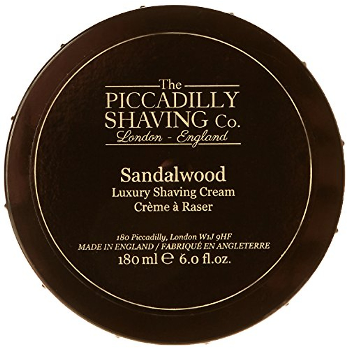 Piccadilly, Sandalwood Shaving Cream, 180 Gram