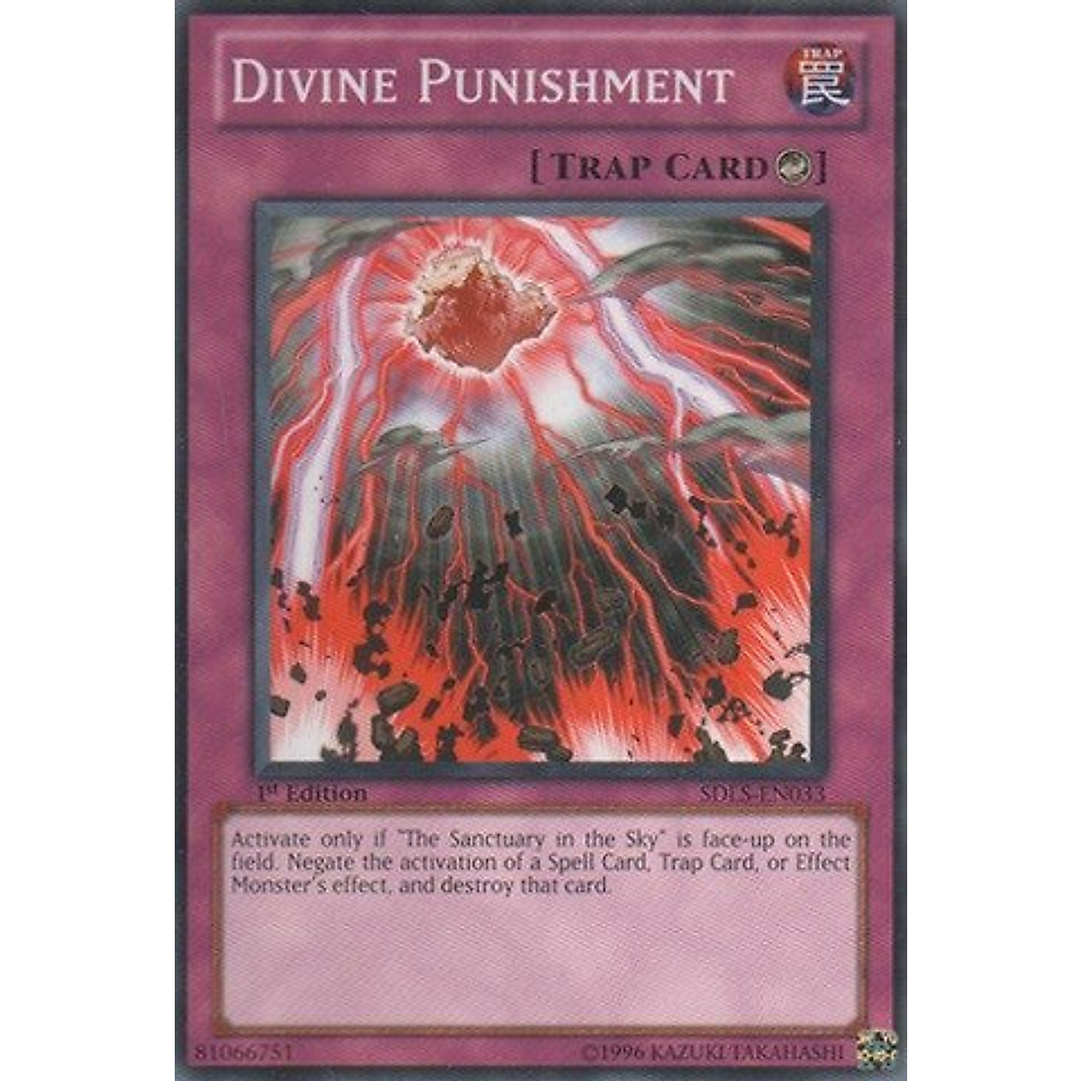 Yu-Gi-Oh! - Divine Punishment (SDLS-EN033) - Structure Deck: Lost Sanctuary - 1st Edition - Common