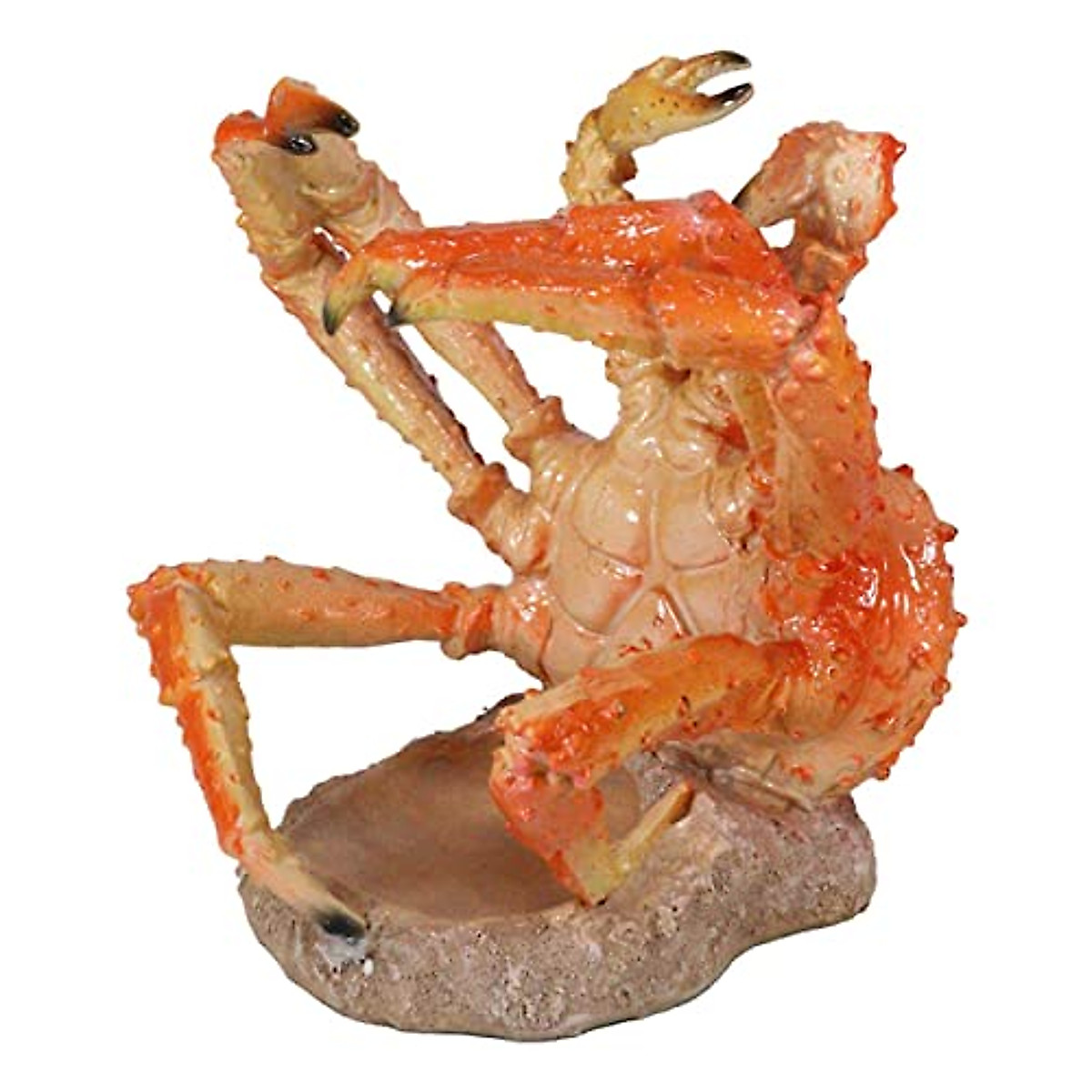 Ebros Gift Nautical Coastal Giant Spider Anthropod Crab Wine Bottle Holder Caddy Figurine Home Kitchen Dining Party Hosting Decor Sea Life Marine Seafood Crustacean Statue