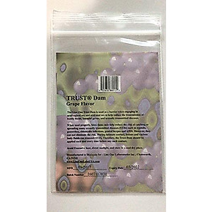 Latex Dental Dam Assorted Flavors & Scents -6 Pack