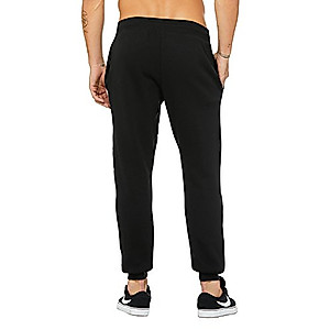 Bella + Canvas Unisex Jogger Sweatpant XS BLACK