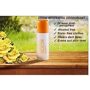 3 Packs of Sción Brightening Roll-on Deodorant Anti-Perspirant from Australia, 3x75ml