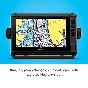 Garmin ECHOMAP UHD2 93sv with GT56 Transducer, 9" Touchscreen Chartplotter, Garmin Navionics+ U.S. Inland