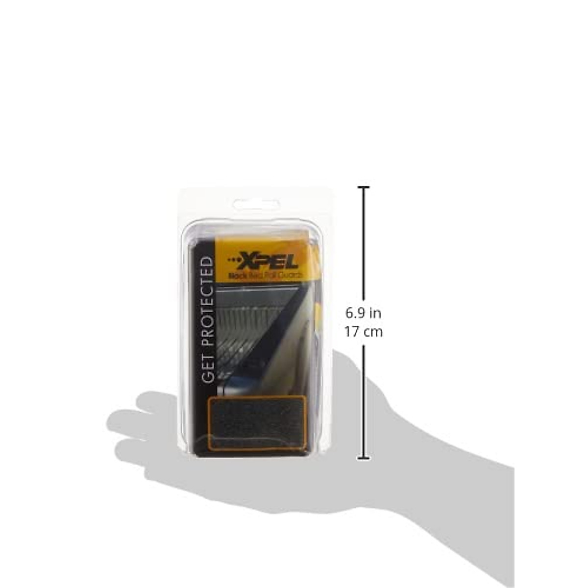 XPEL Black Universal Bed Rail Guard (17' x 4") Paint Protection Film Kit